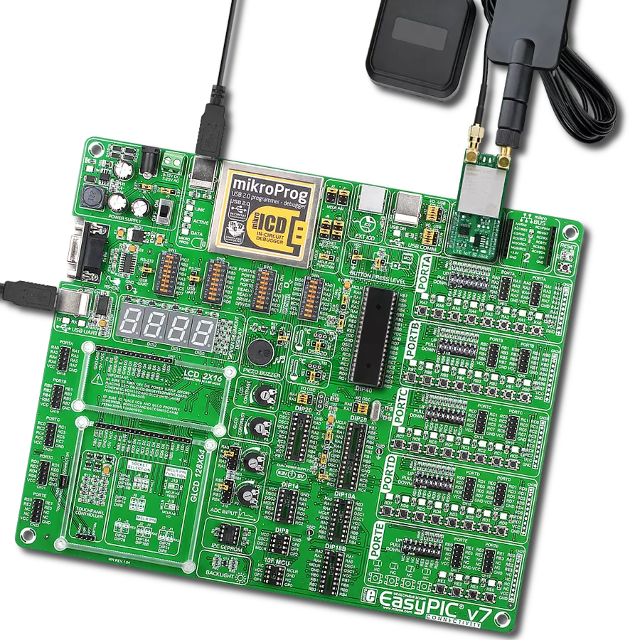 Experience the power of customized navigation with BG96 and PIC18F4550 ...