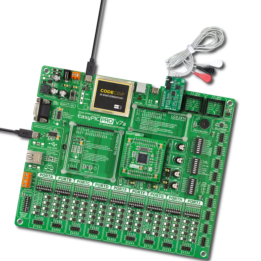 Your heart's storyteller based on the MAX30003 and PIC18F87J60 ...