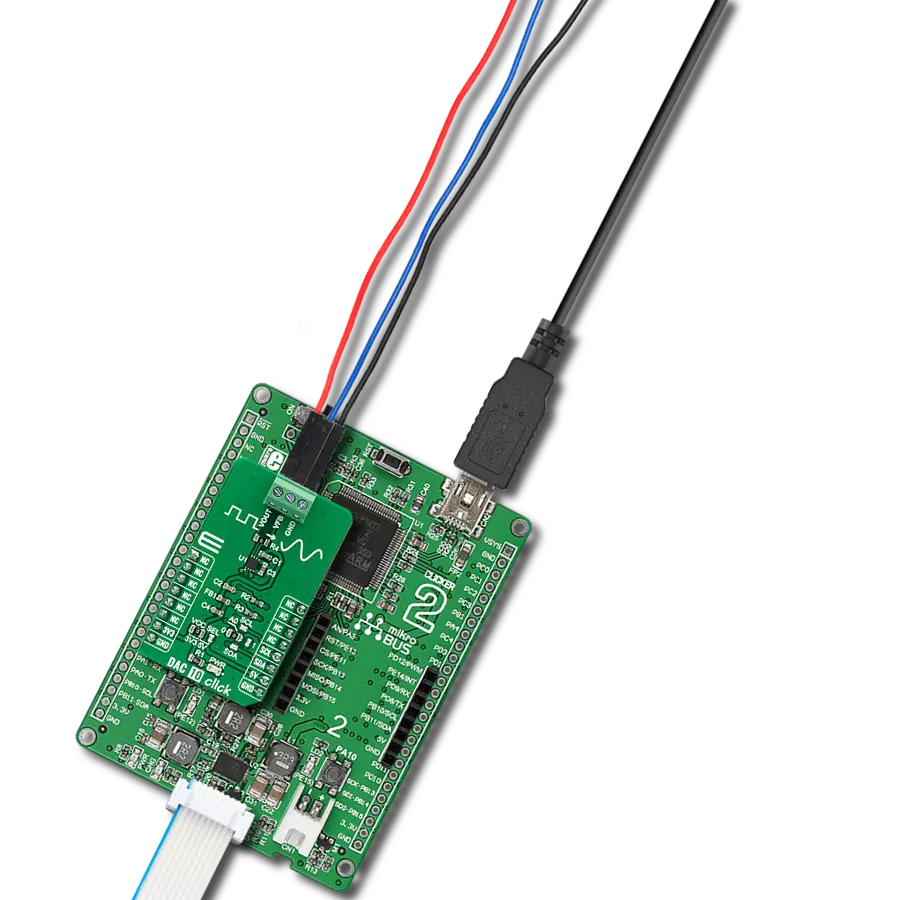 Convert digital signals into tangible analog outputs using DAC53401 and STM32F407VGT6 | EmbeddedWiki