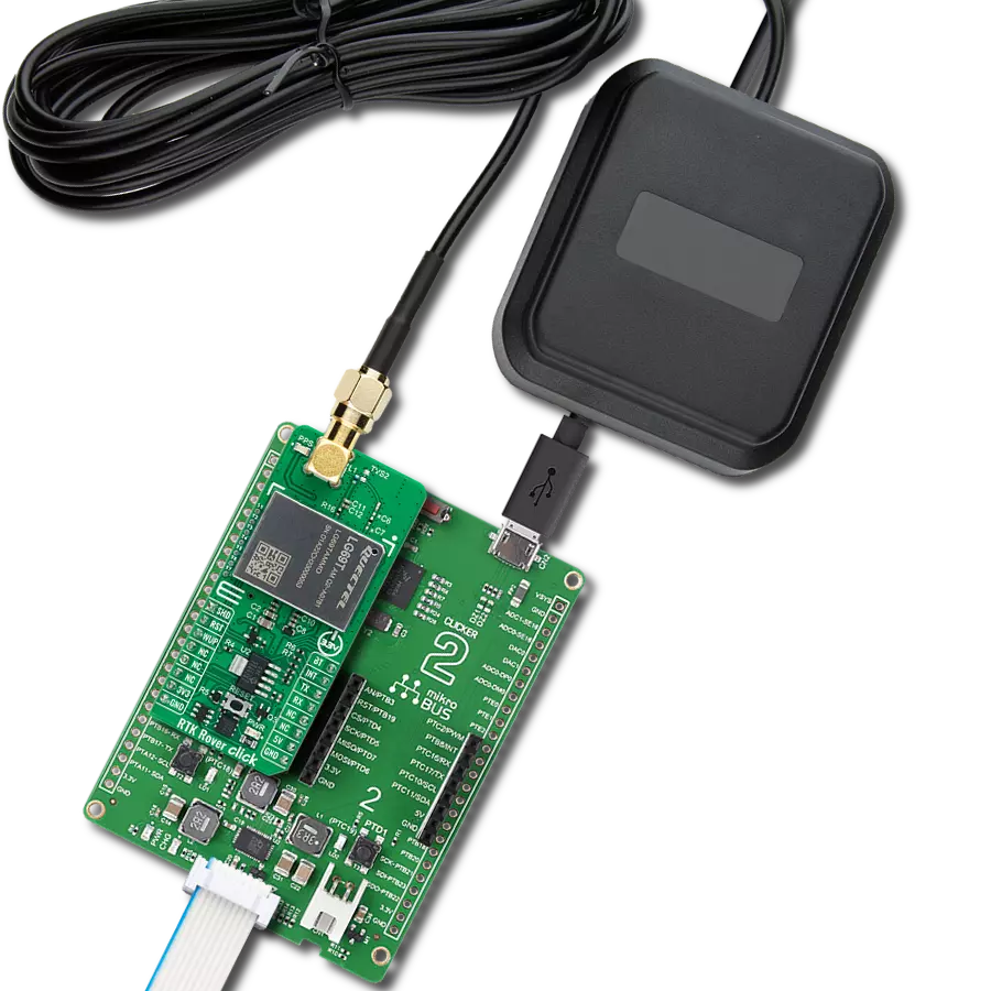 Build a mobile RTK Rover station with LG69TAMMD and MK64FN1M0VDC12 ...