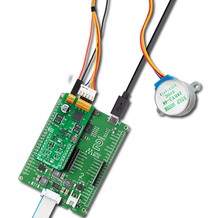 Experience precise motor control with Toshiba's TB62262FTG and MK64FN1M0VDC12 | EmbeddedWiki