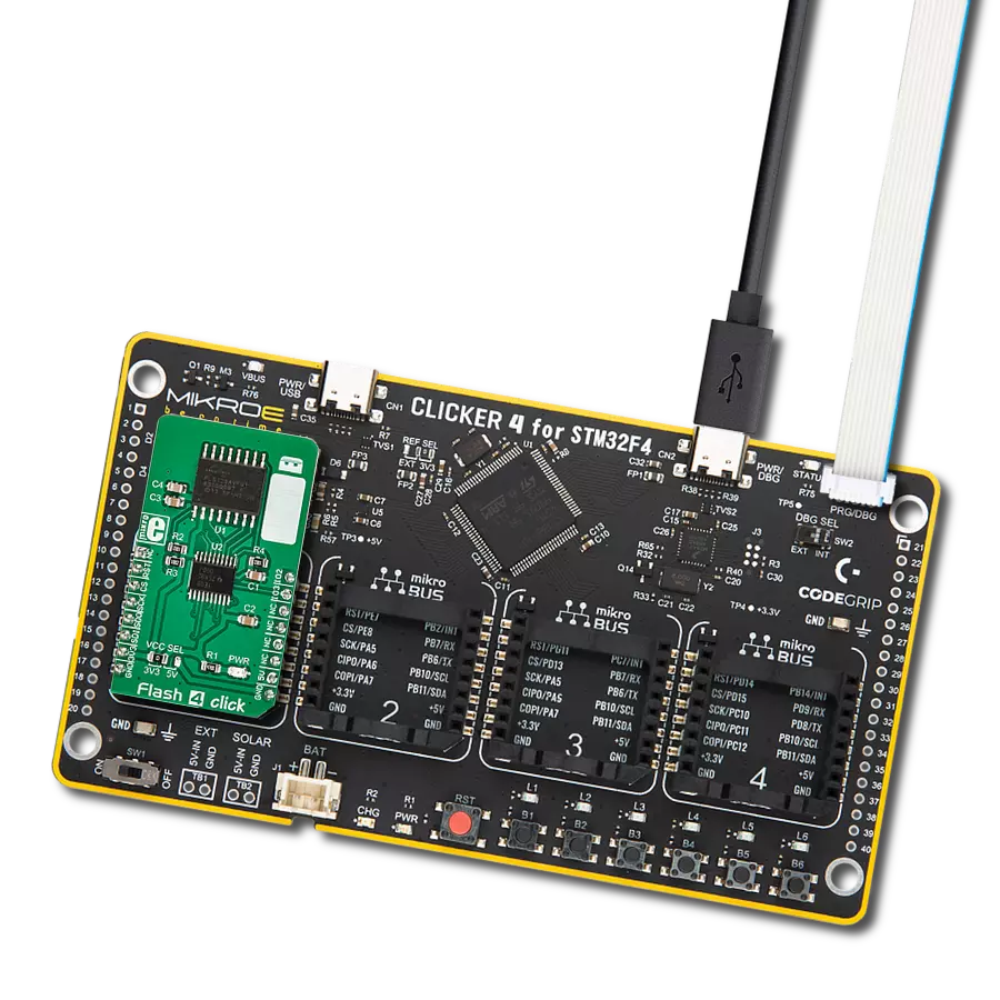 Save important data easily with S25FL512S and STM32F407VGT6 | EmbeddedWiki
