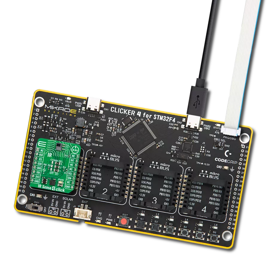 Develop infrared presence and motion detection solution with STHS34PF80 and STM32F407VGT6 ...