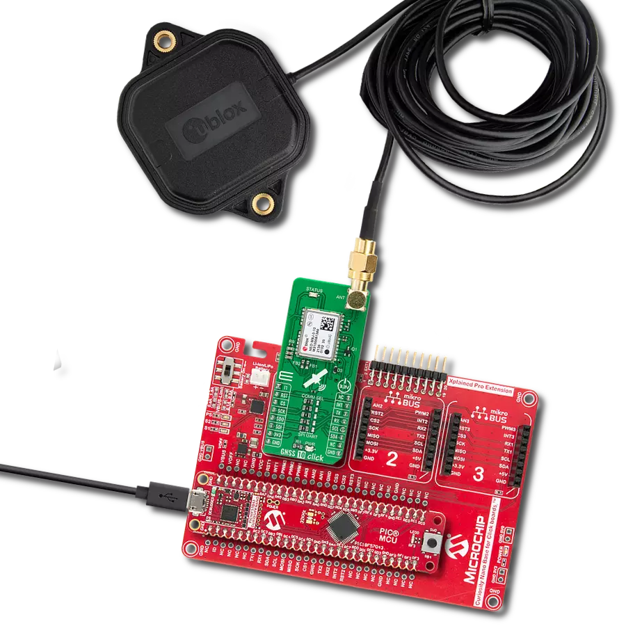 Experience the transformation of location-based experiences with NEO-M8J and PIC18F57Q43 ...