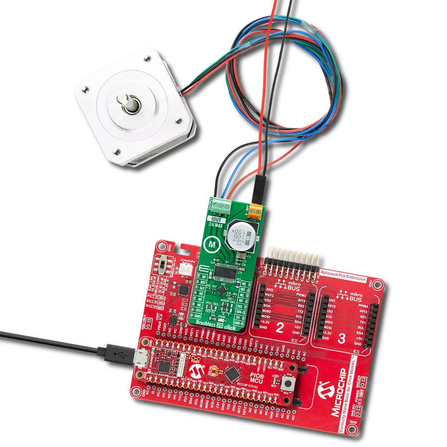 Build your BLDC motor driver with DRV8313 and PIC18F47K42TQFP ...