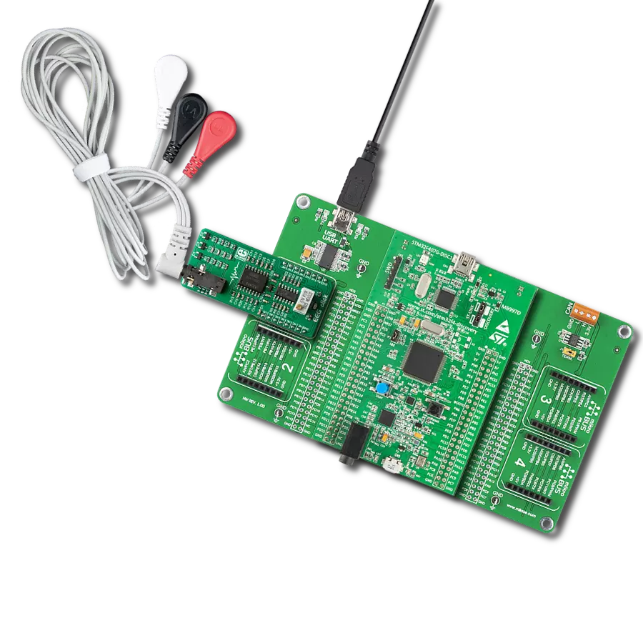 Create simple brain activity monitor with INA114 and STM32F407VGT6 | EmbeddedWiki