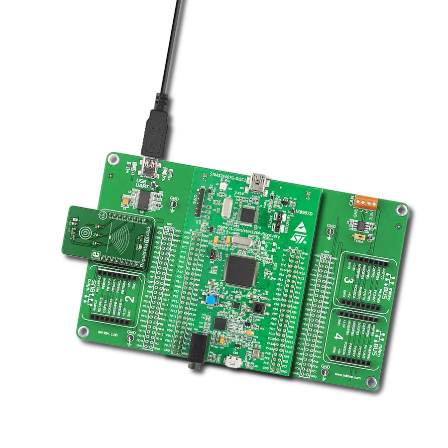 Make interactions more intuitive and responsive with Si1143 and STM32F407VGT6 | EmbeddedWiki