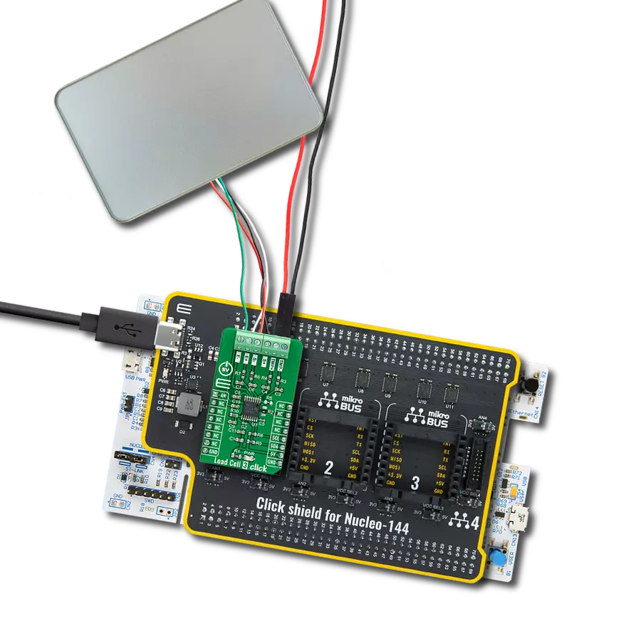 Make informed choices by obtaining trustworthy weight data with PGA302 and STM32F413ZH ...