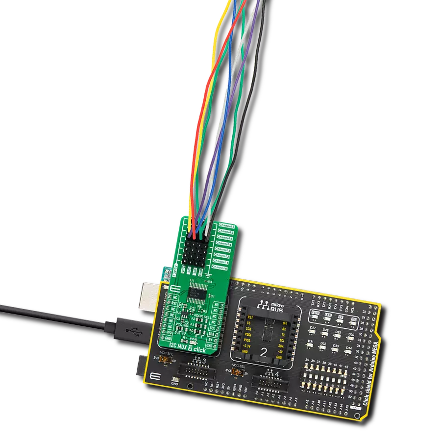 Manage I2C communications across multiple devices with TCA9548A and ...