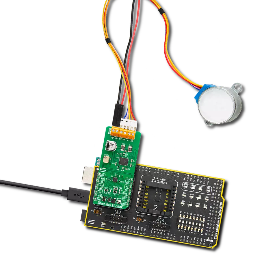 Enable smooth and silent operation of connected stepper motors with ...