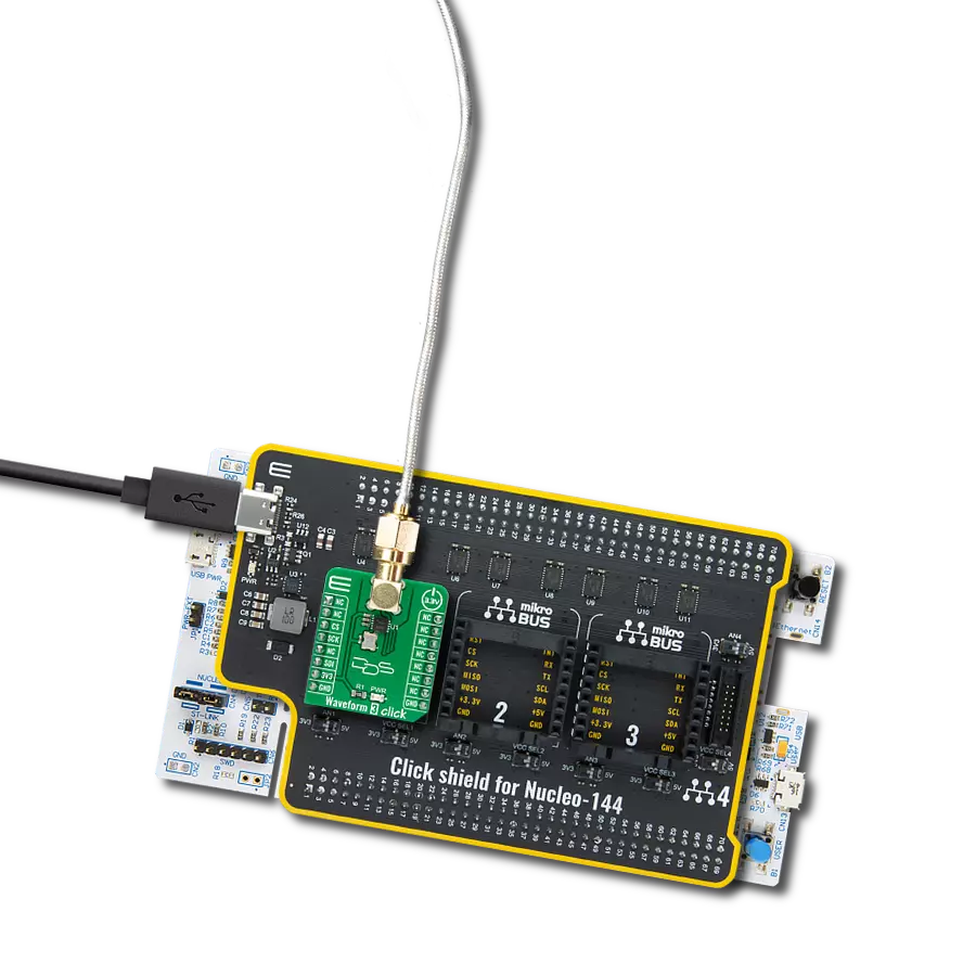 Build a various waveform signal generator with AD9837 and STM32F413ZH ...