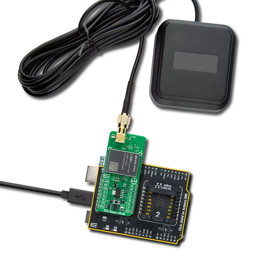 Build a mobile RTK Rover station with LG69TAMMD and ATmega328P ...