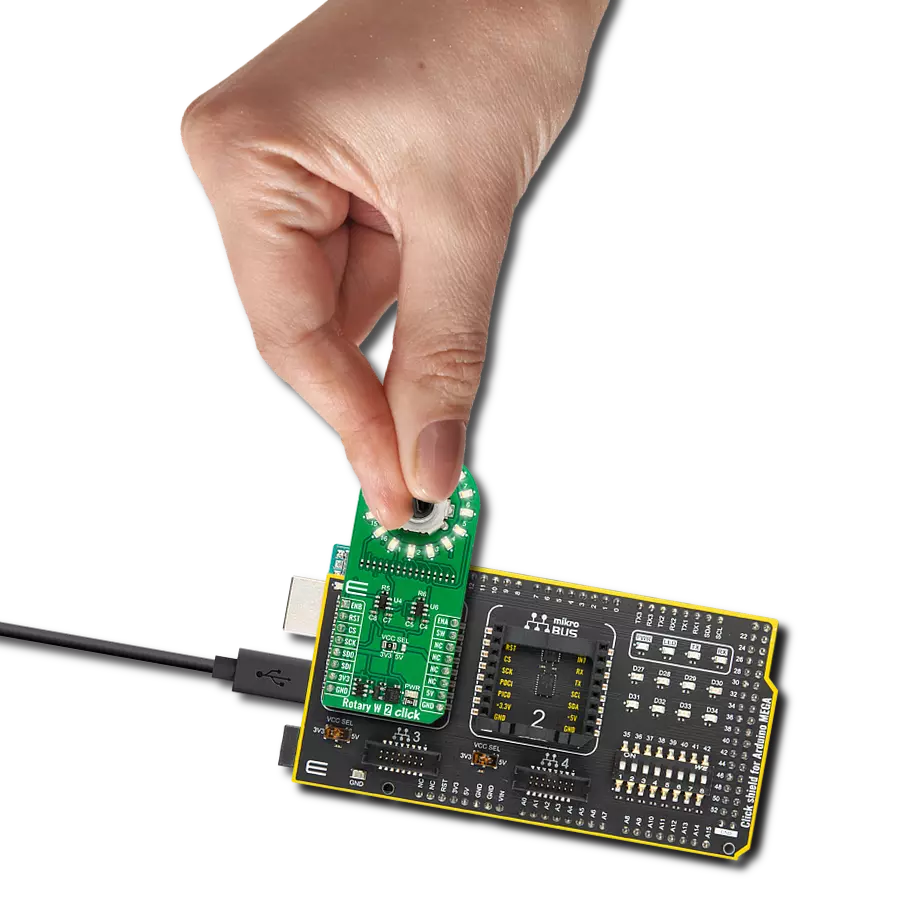 Add a knob and visual feedback to electronic projects with TLC5925 and ...