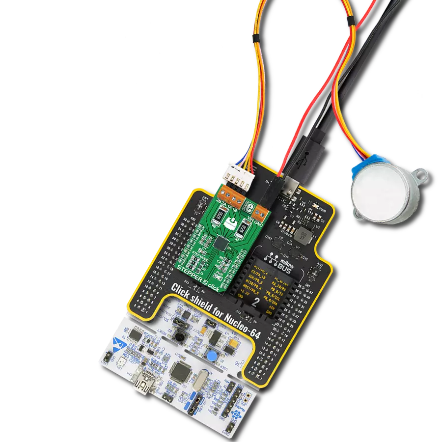 Control stepper motors with A4988 and STM32F091RC | EmbeddedWiki