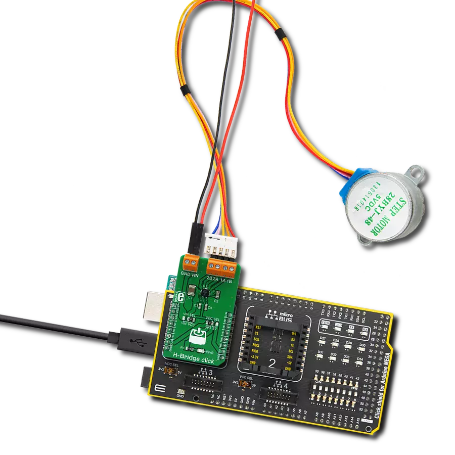 Achieve control of bipolar stepper motors and small brushed DC motors with MC34933 and ...