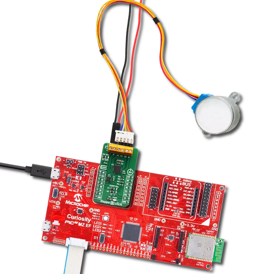 Achieve precise manipulation of stepper motors in full-, half-, quarter-, or eighth-step modes ...