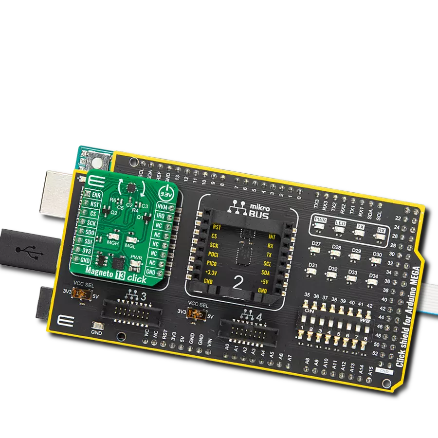 Ensure flawless detection of absolute angular magnet positions with MA736 and ATmega2560 ...