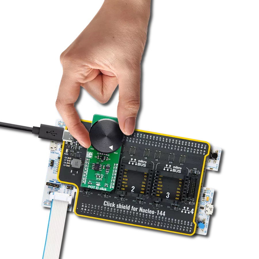 Provide reliable and precise control over the voltage output with RK1191110001 and STM32F722ZE ...
